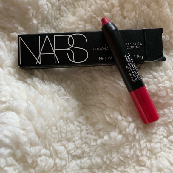 NARS | Makeup | Mini Nars Velvet Matte Lip Pencil Lets Go Crazy | Poshmark